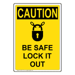 Industrial Notices - OSHA Lockout Tagout