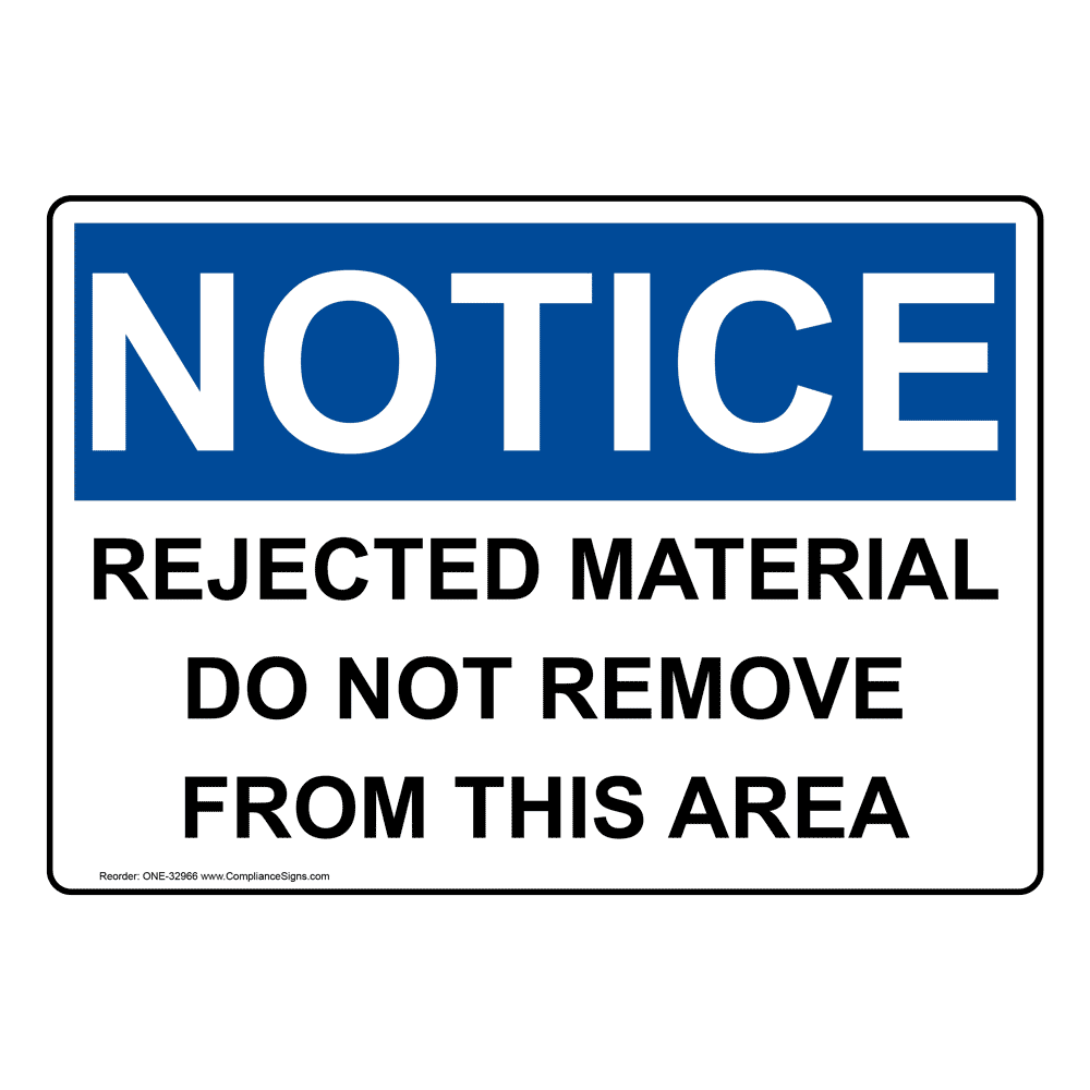 OSHA CAUTION Work In Process Sign OCE-16493 Industrial Notices