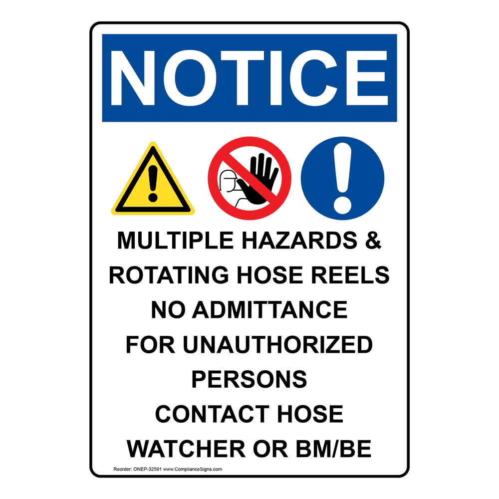 OSHA NOTICE No Entry Without Permission Bilingual Sign ONB 4695 osha-notice-no-entry-without-permission-bilingual-sign-onb-4695