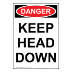 Industrial Notices - OSHA Overhead Hazards