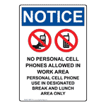 Cell Phone - General Cell Phone Signs and Labels