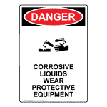 Chemical - Corrosive Signs and Labels