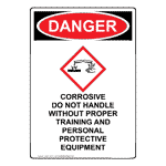 Chemical - Corrosive Signs and Labels