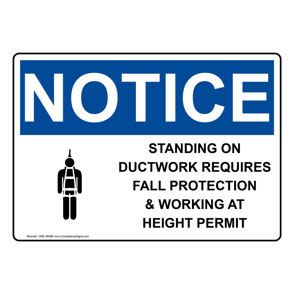 Osha Elevated Work Safety Plan