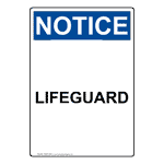 Pool/Spa/Water Safety - OSHA Water Safety Signs and Labels