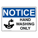 Handwashing - General Handwashing Signs and Labels