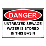 Pipeline/Utility - Waste/Sewer/Sludge Pipeline Signs and Labels