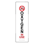 Oxygen Safety Signs from ComplianceSigns.com