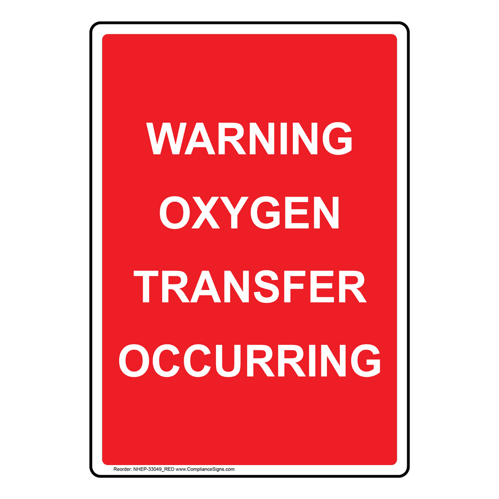 Oxygen In Use Sign Printable - prntbl.concejomunicipaldechinu.gov.co