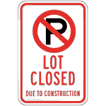 Parking - Parking Lot/Garage Signs and Labels