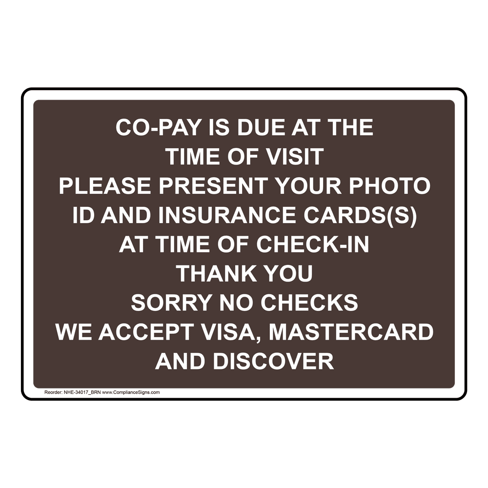 There Is A $25 Charge For Missed Appointments Sign NHE-33967