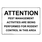 Chemical - Herbicide & Pesticide Signs and Labels