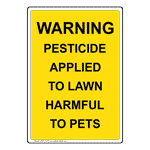 Chemical - Herbicide & Pesticide Signs and Labels