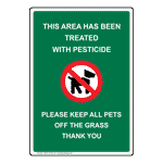 Chemical - Herbicide & Pesticide Signs and Labels