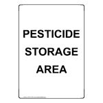 Chemical - Herbicide & Pesticide Signs and Labels
