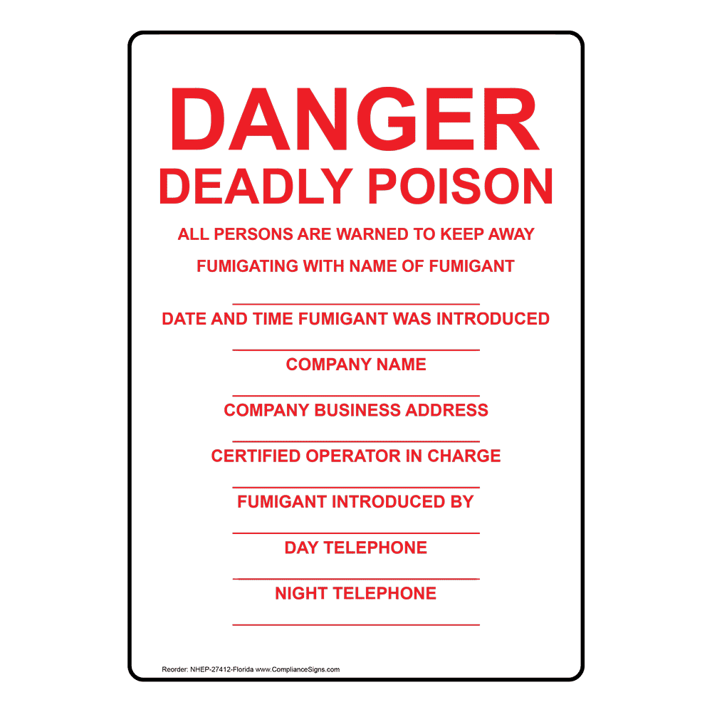 Deadly Poison Names