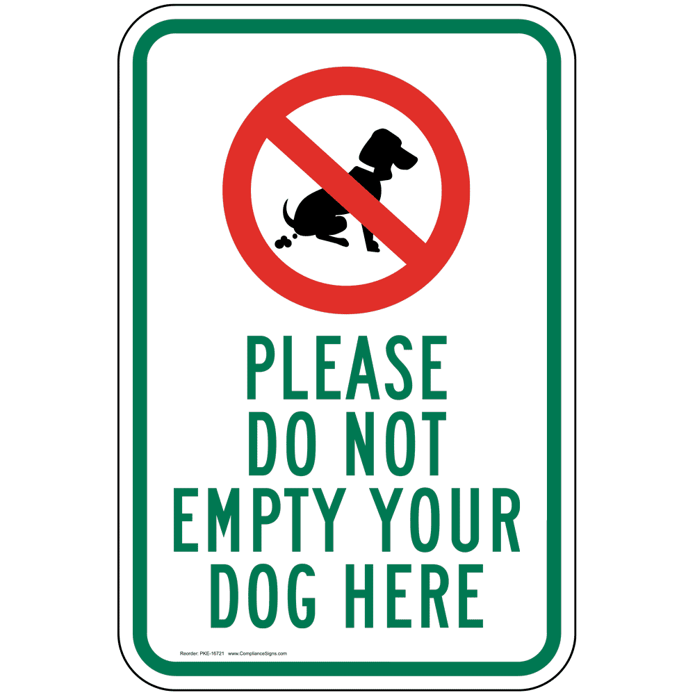 Please Pick Up After Your Pet Sign PKE 16720 Pets Pet Waste Please Pick Up After Your Pet Sign PKE 16720 Pets Pet Waste
