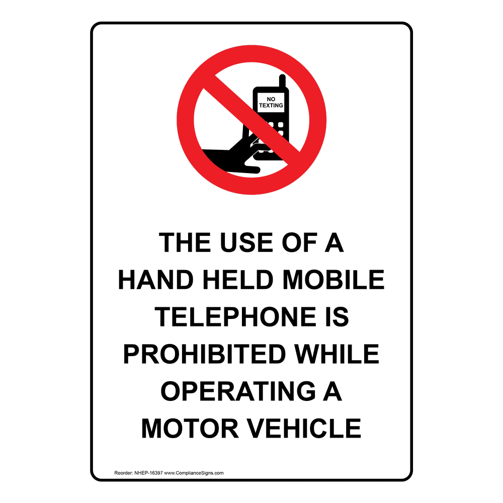 Portrait The Use Of A Hand Held Sign With Symbol NHEP-16397