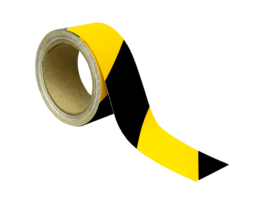 Reflective Safety Tape Tape TAPE-Reflective-YLWonBLK Reflective Tape