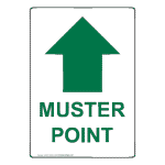 Fire/Emergency - Muster Point Signs and Labels