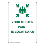 Fire/Emergency - Muster Point Signs and Labels