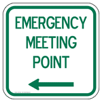 Fire/Emergency - Muster Point Signs and Labels