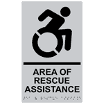 Fire/Emergency - Area of Rescue/Refuge Signs and Labels