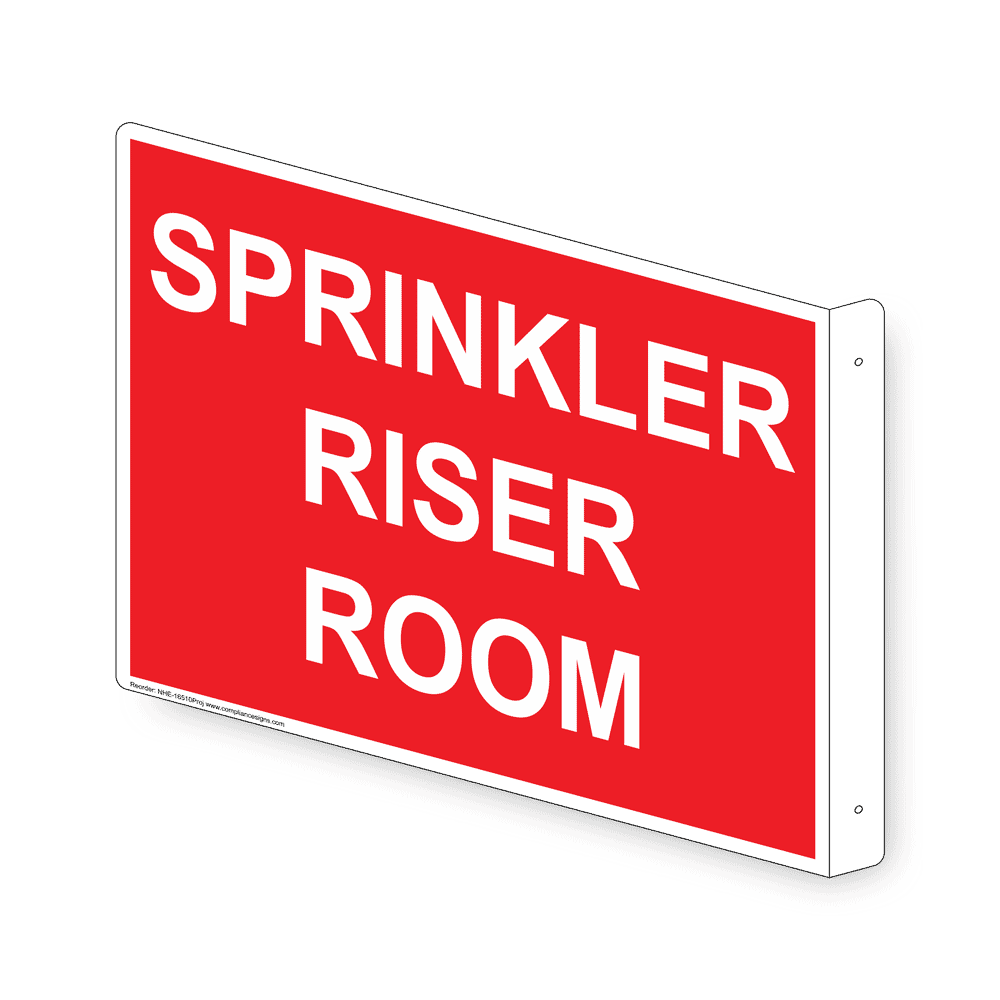 Sprinkler Room Sign Requirements at Chantay Mccormick blog