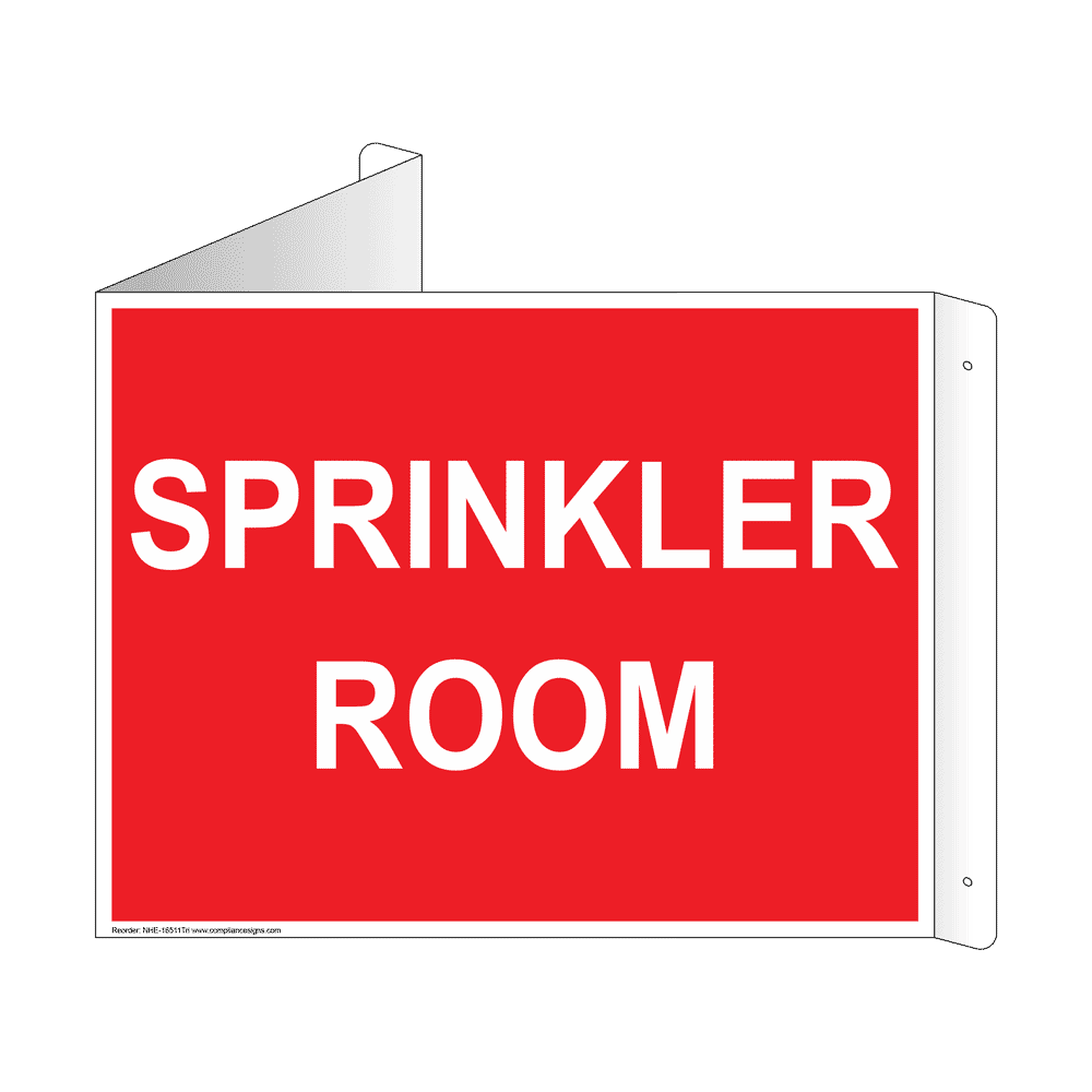 Sprinkler Room Sign NHE-16511