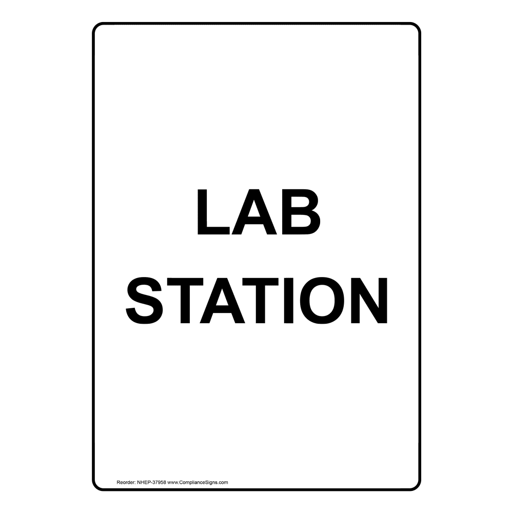 Lab Station Labels at Jack Oconnell blog