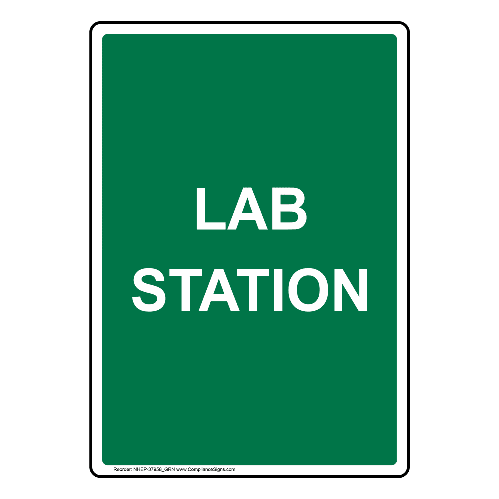 Lab Station Labels at Jack Oconnell blog