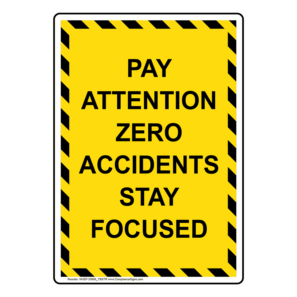 Zero Accidents Safety Safety Commitment Eco Pan Believe In Zero Is