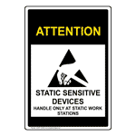 Electrical - Static & Grounding Signs and Labels
