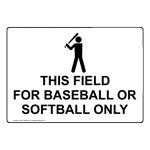 Parks/Recreation - Sports Signs and Labels