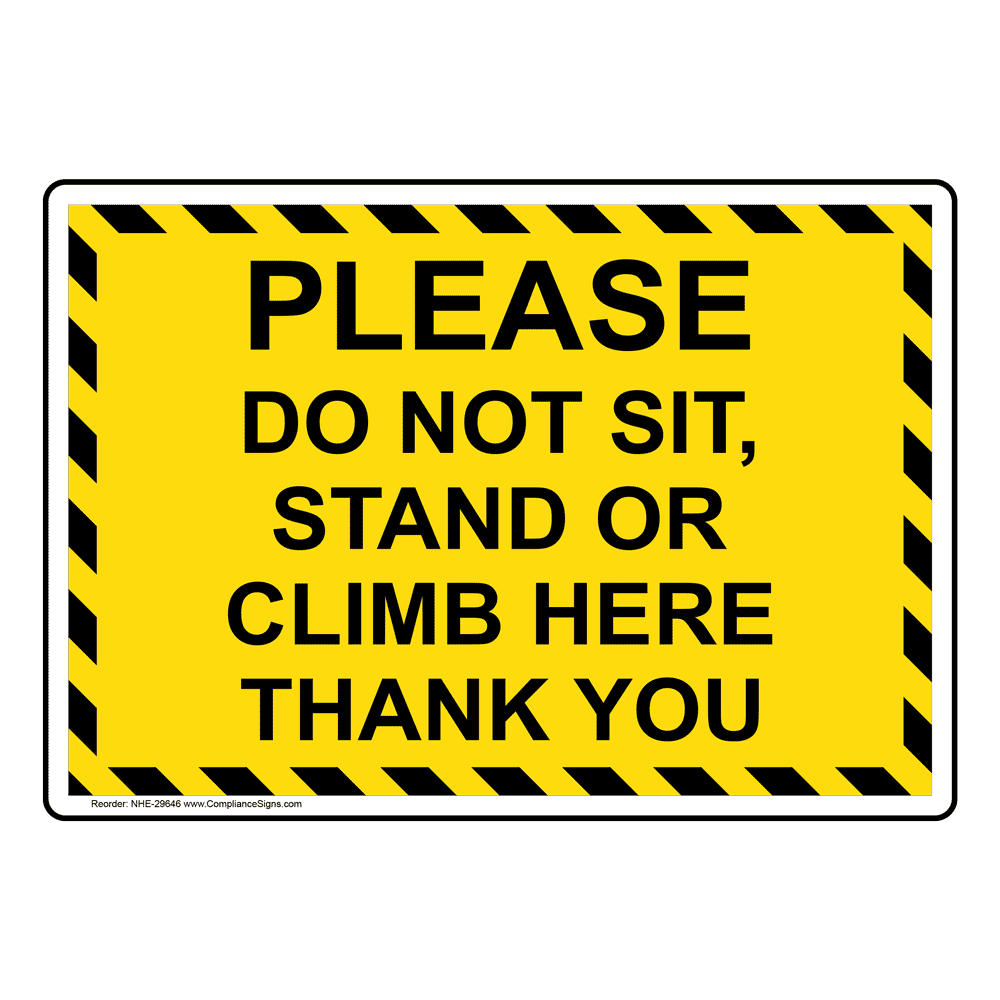 Please Do Not Use Sign