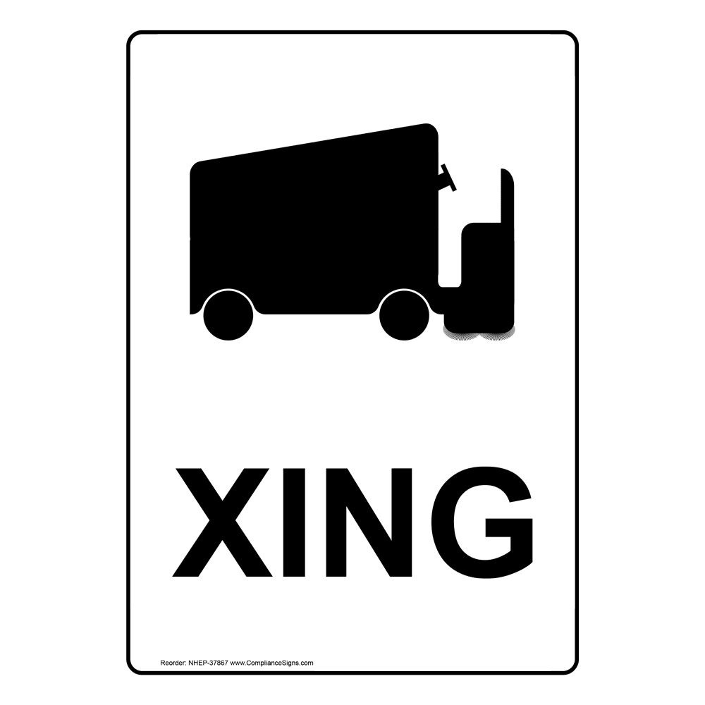 Portrait Xing Sign With Symbol NHEP-37867
