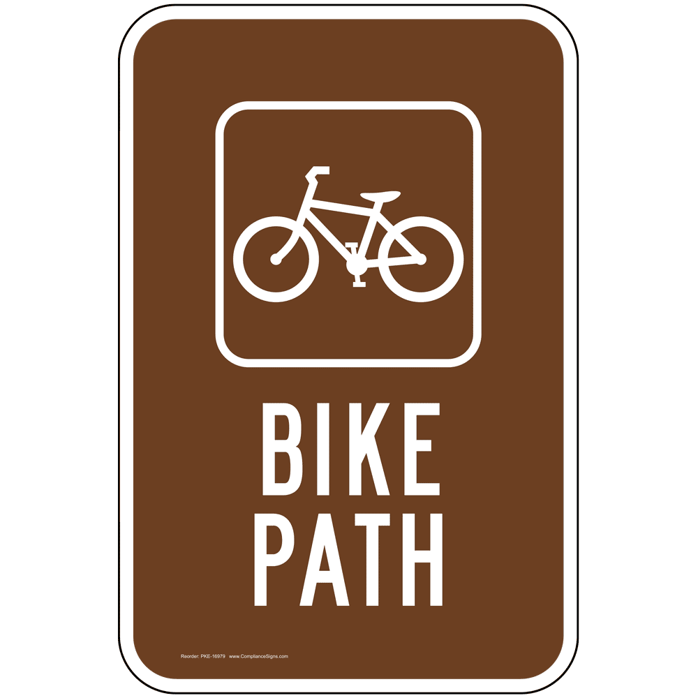 Bike Path Sign PKE-16979 Recreation