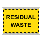 Environmental - Trash/Litter - Standard Trash Signs and Labels