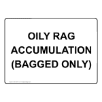 Chemical - Used / Waste Oil Signs and Labels