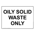 Chemical - Used / Waste Oil Signs and Labels