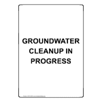 Pipeline/Utility - Water Pipeline Signs and Labels