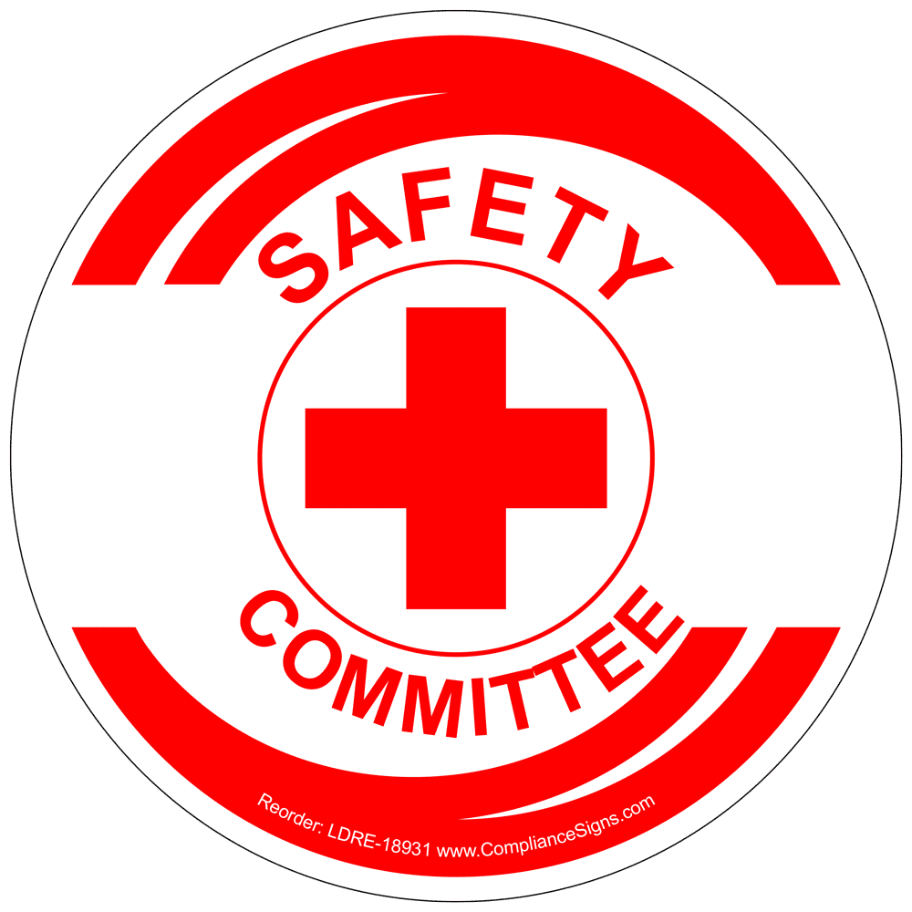 Health And Safety Committee Member Roll Label LDRE-19126