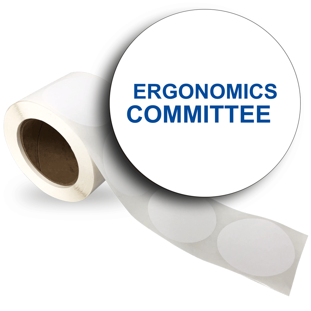 Ergonomics Committee Roll Label LDRE-19257
