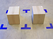 5S Store - Floor Marking - Pallet Alignment Markers