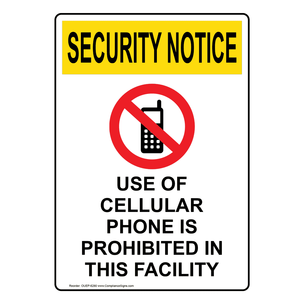 Cell Phone / Texting Signs - Medical